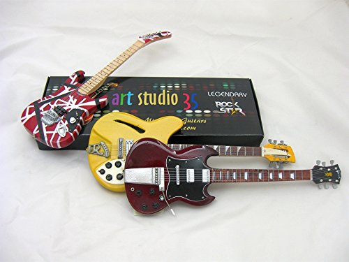 ARTSTUDIO35 Miniature Guitar Razorback Rustic Pantera