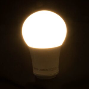 TCP Dimmable 9.5 Watt 3000K A19 LED Bulb, Wet Listed & Suitable for Fully Enclosed Fixtures