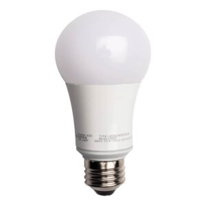 TCP Dimmable 9.5 Watt 3000K A19 LED Bulb, Wet Listed & Suitable for Fully Enclosed Fixtures