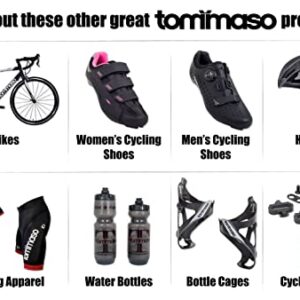 Tommaso Sentiero Sport Performance Aluminum Gravel Bike Shimano Claris 24 Speeds Road Bicycle Men Road Bikes for Men Bike Men Women Sport Bike Speed Bike Racing Bike Adult Bike City Bike - Small 53cm