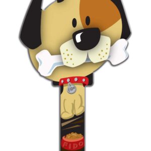 Lucky Line B114W Shapes House Key, Weiser, Dog