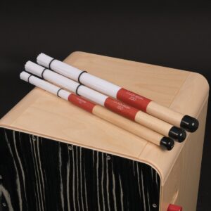 sela SE 065 Cajon Brush, Pair, Wood, 110 Rods (SE065)