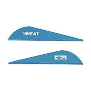 bohning 2.5" heat vanes satin blue 2.5" heat vane, 100pk