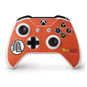 skinit decal gaming skin compatible with xbox one s controller - officially licensed dragon ball z goku shirt design