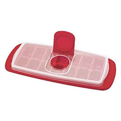 Joie Mini Ice Cube Tray with Lid and Flip & Fill Tabs, Assorted Colors (8541983721)