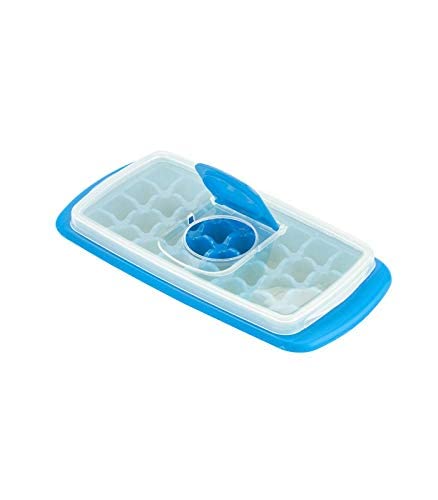 Joie Mini Ice Cube Tray with Lid and Flip & Fill Tabs, Assorted Colors (8541983721)