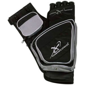 carbon express target quiver - black/silver - rh