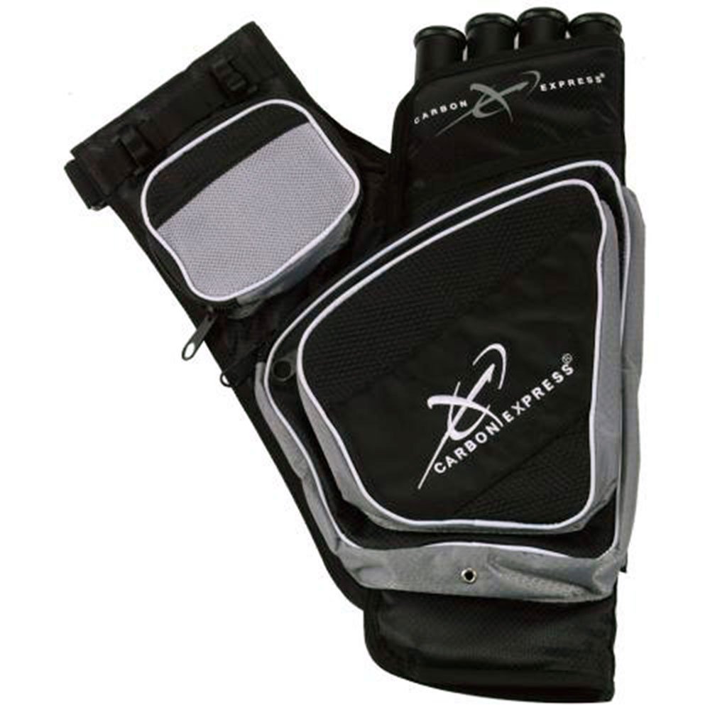 Carbon Express Target Quiver - Black/Silver - RH