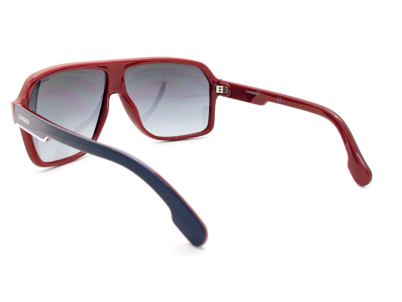 Carrera mens Carrera 1001/S Sunglasses, Blue Red/Dark Gray Gradient, 62mm 11mm US