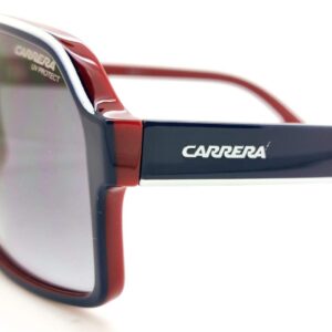 Carrera mens Carrera 1001/S Sunglasses, Blue Red/Dark Gray Gradient, 62mm 11mm US