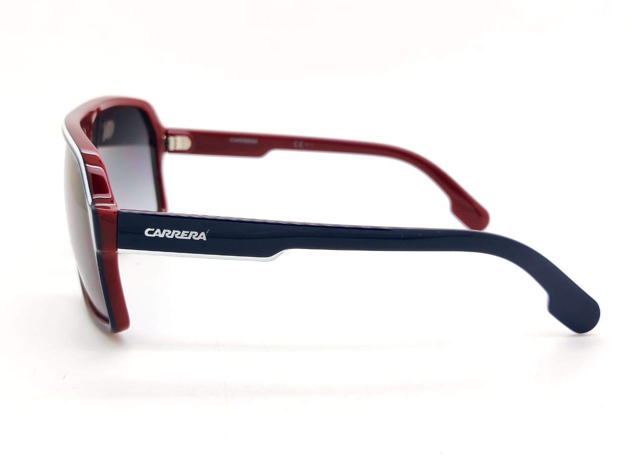 Carrera mens Carrera 1001/S Sunglasses, Blue Red/Dark Gray Gradient, 62mm 11mm US