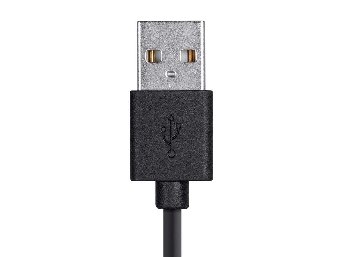 Monoprice 118789 Apple MFi Certified USB to Micro USB + USB Type-C + Lightning Charge And Sync Cable - 3 Feet - Black