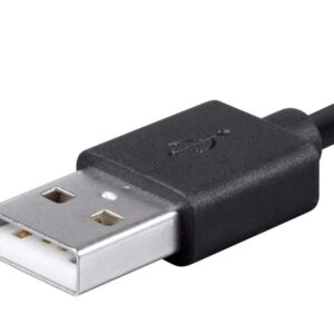 Monoprice 118789 Apple MFi Certified USB to Micro USB + USB Type-C + Lightning Charge And Sync Cable - 3 Feet - Black