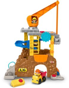 fisher-price little people work together construction site playset