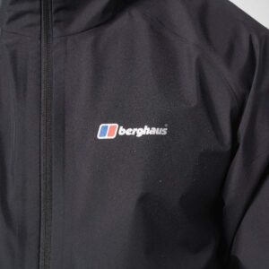 Berghaus Men's Standard Paclite 2.0 Waterproof Jacket, Black/Black, X-Large