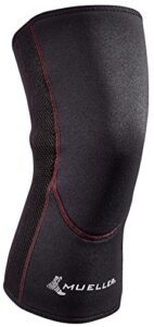 mueller sports medicine comfort closed patella knee sleeve, xxx-large, 0.44 pound, black