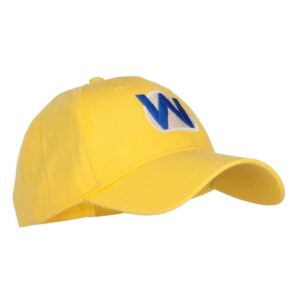 e4Hats.com Mario Luigi Wario Waluigi Embroidered Cap - Yellow OSFM