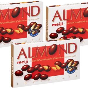 Meiji Almond Chocolate Box 3.10oz (3 Pack)