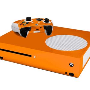 Citrus Orange - Vinyl Decal Mod Skin Kit by System Skins - Compatible with Microsoft Xbox One Slim (XB1 Slim)