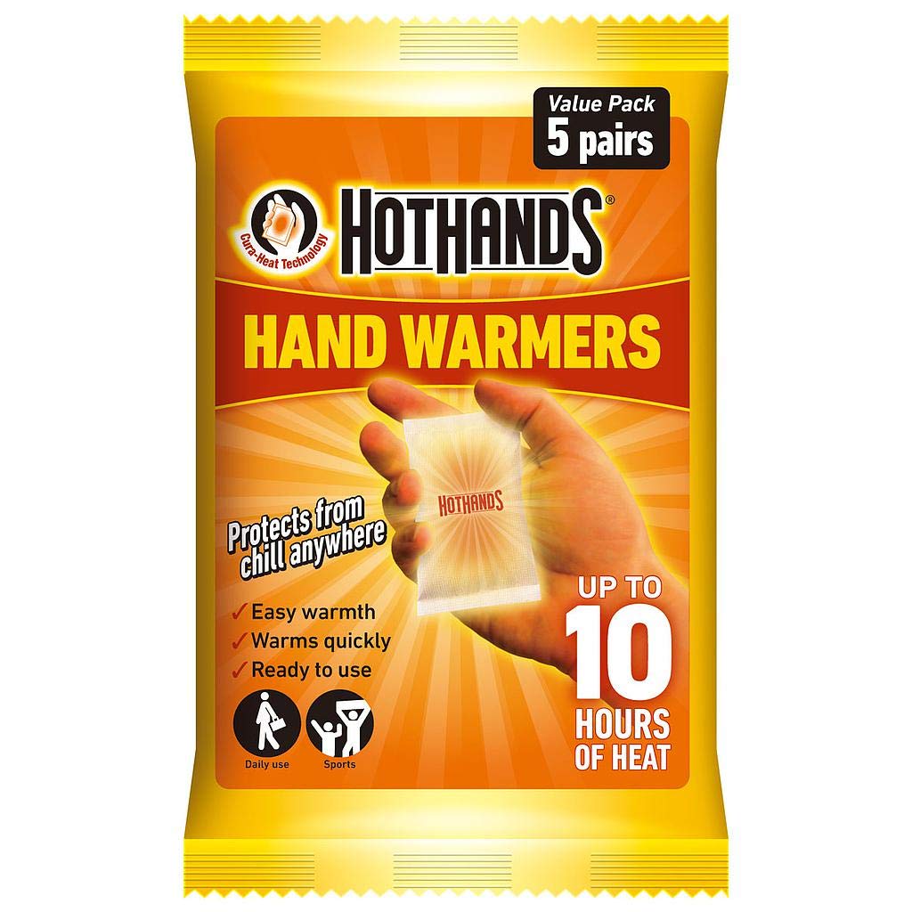 HotHands Hand Warmers - Value Pack of 5 Pairs - 6 Packs - 30 Pairs