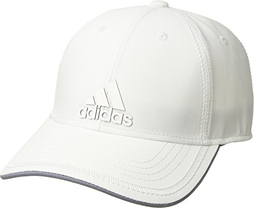 adidas Men's Contract Structured Adjustable Cap, White/Grey, One Size