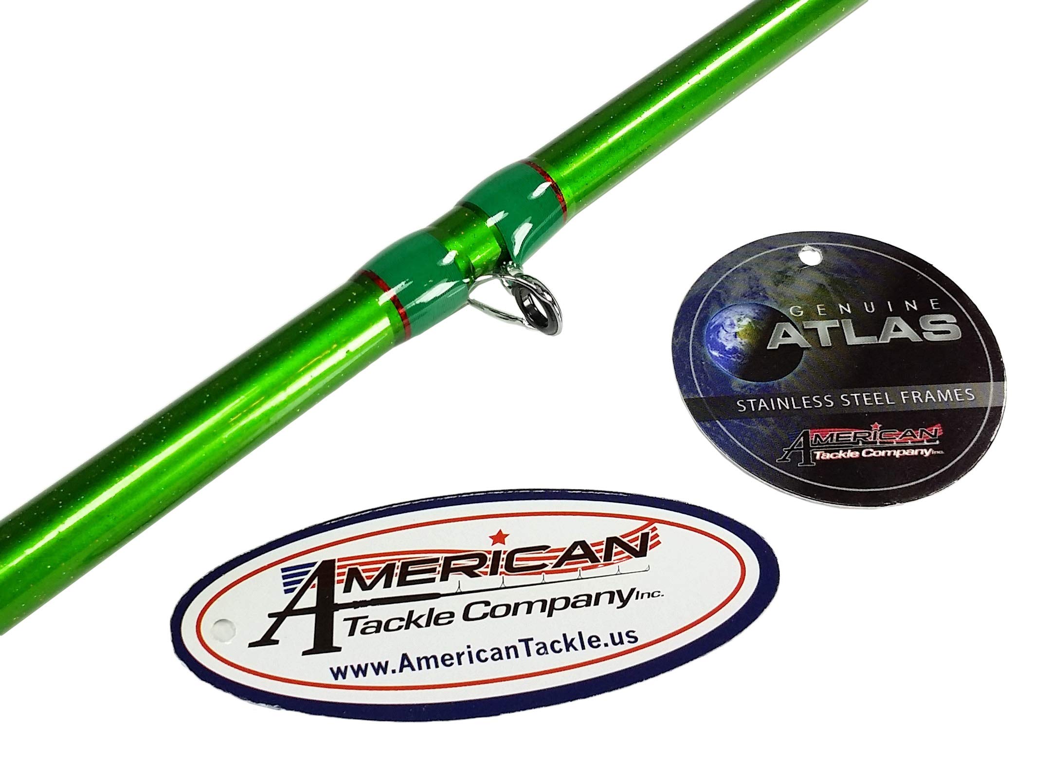 Carrot Stix Casting PRO Wild Wild Green Greenwater Inshore Fishing Rod (7 Foot, Medium Light)