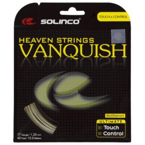 solinco vanquish tennis string (17g)