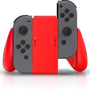 PowerA Joy Con Comfort Grips for Nintendo Switch - Red