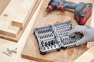 Bosch Professional 8pcs. Double Screwdriver Bit Set Torx (Impact Control, 8 x T25-T25 Bits, Length 65mm, Pick and Click, Accessory Impact Drill)