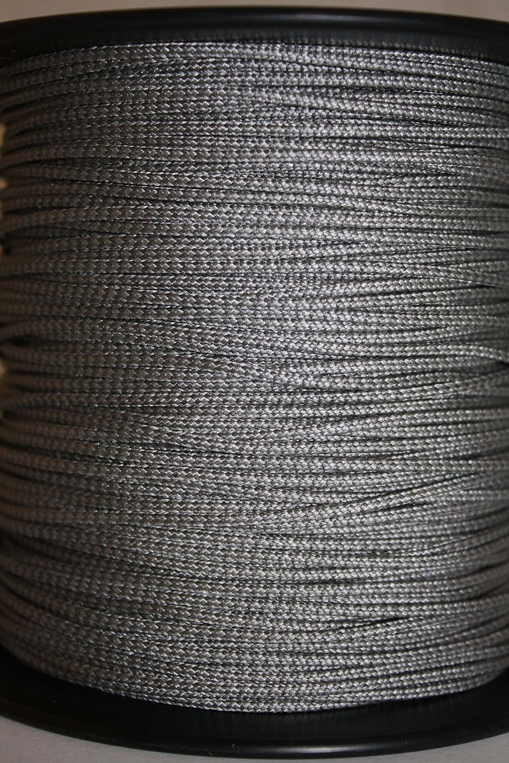 60X Custom Strings Silver & Black Speckled BCY #24 D Loop Rope Release Material 5'