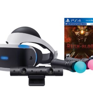 Sony PlayStation VR Rush of Blood Starter Bundle 4 items:VR Headset,Move Controller,PlayStation Camera Motion Sensor, PSVR Until Dawn: Rush of Blood [video game]