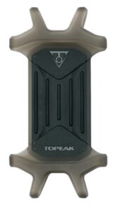 topeak omni ridecase dx with bike mount, for 4.5” to 6.5” screen, grey, black