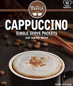 cafe tastle single serve coffee, cappuccino, 120 count