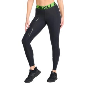 2xu women's refresh recovery compression tights (black/nero, medium)