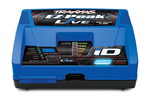 Traxxas 2971 EZ-Peak Live 12-Amp NiMH/LiPo Fast Charger with ID Technology Vehicle