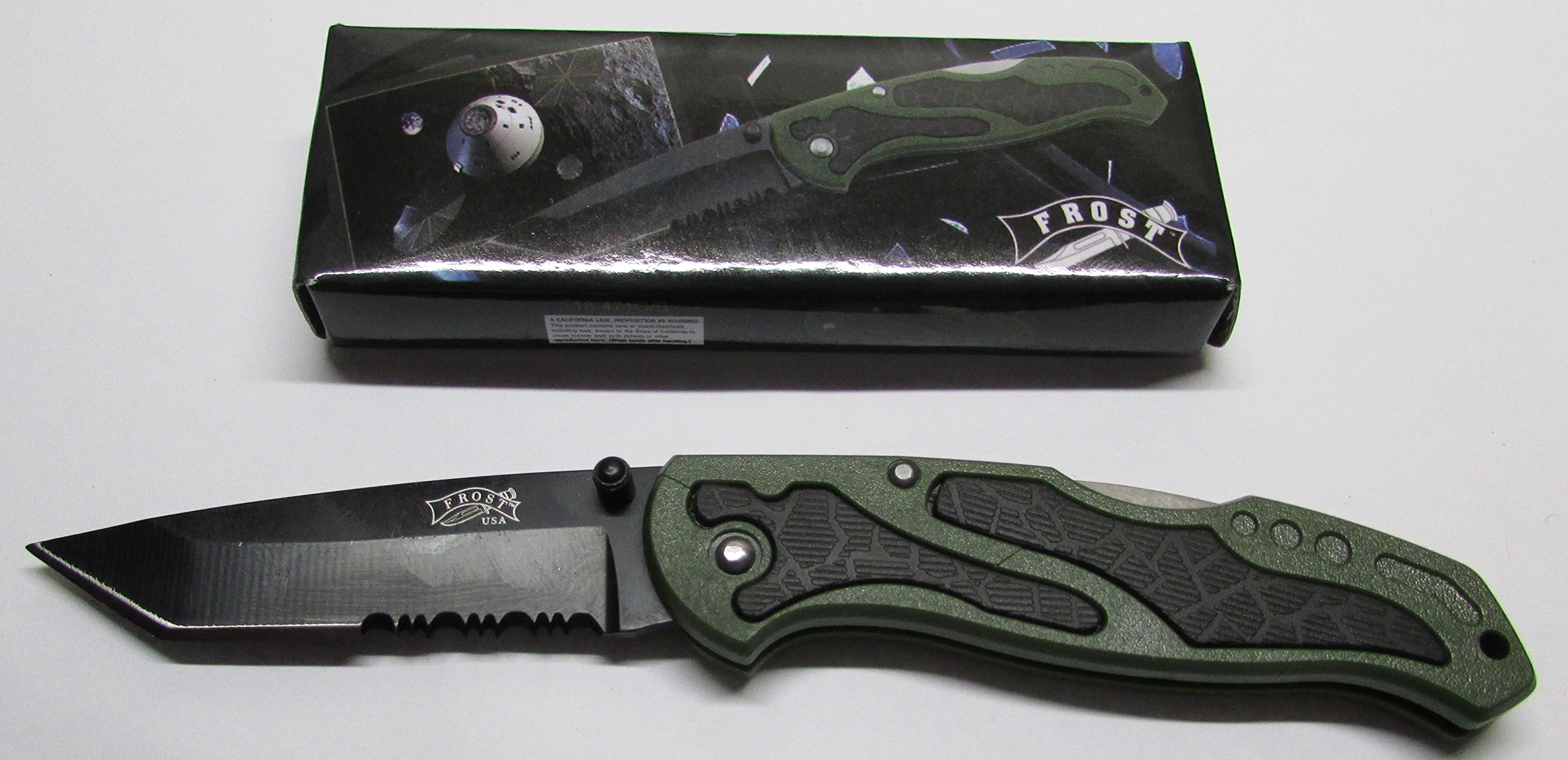 Lockback Green/Black