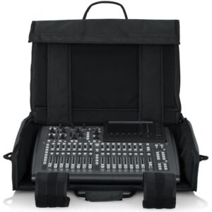 Gator Cases Padded Large Format Mixer Carry Bag; Fits Mixers Such as Behringer X32 Compact |26" x 21" x 8.5" (G-MIXERBAG-2621)