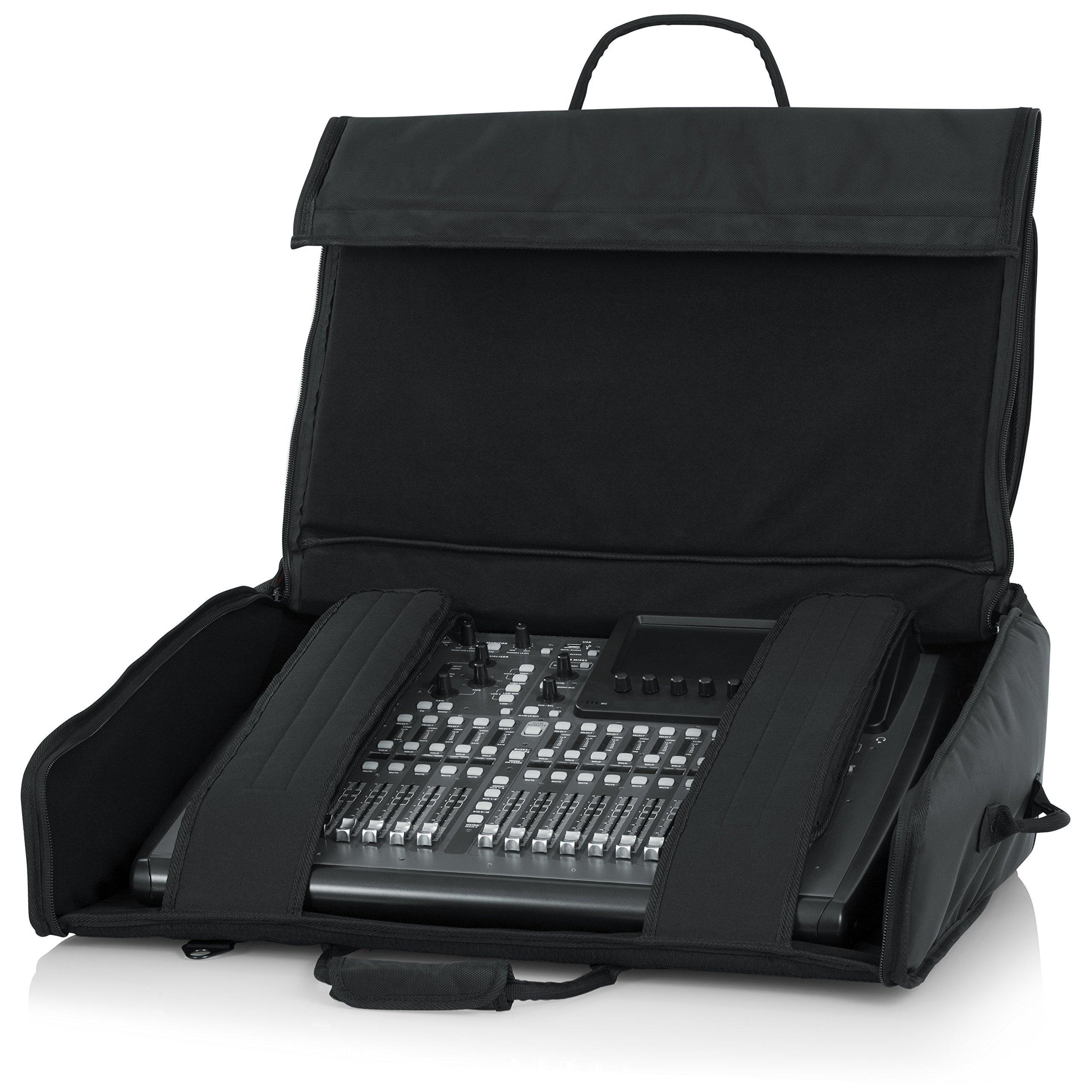 Gator Cases Padded Large Format Mixer Carry Bag; Fits Mixers Such as Behringer X32 Compact |26" x 21" x 8.5" (G-MIXERBAG-2621)