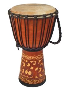 djembe standard linecarv, 24" tall, 12" head, nk149