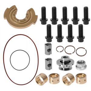 turbocharger rebuild kit for ford 6.0 l powerstroke upgraded garrett gt3782va turbo