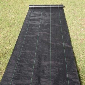 ECOgardener Premium 5oz Landscape Fabric, 4ft x 250ft Pro Garden Weed Barrier - Durable & Heavy Duty Weed Block Gardening Mat, Easy Setup & Superior Weed Control, Eco-Friendly & Convenient Design