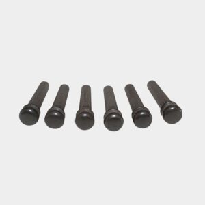 taylor bridge pins ebony (set of 6)