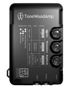 acoustic effects- no amp required! tonewoodamp solo multi-effect processor for acoustic-electric guitars (right handed)