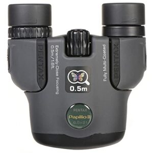 Pentax Papilio II 6.5x21 Binoculars (Gray)