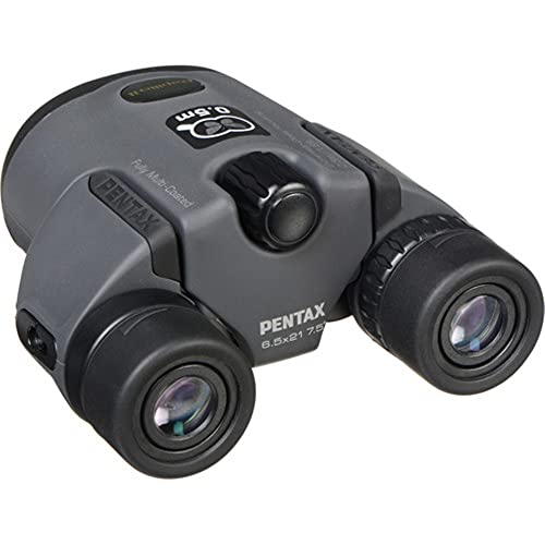 Pentax Papilio II 6.5x21 Binoculars (Gray)