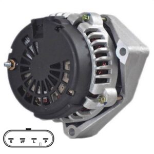 NEW 250 AMP HIGH OUTPUT ALTERNATOR FITS VARIOUS CHEVY TRUCKS SILVERADO SUBURBAN 2002-2006 4.3L 4.8L 5.3L 5.7L 6.0L 6.5L 6.6L 8.1L WITH 4 PIN REGULATOR PLUG CONNECTOR ONLY!