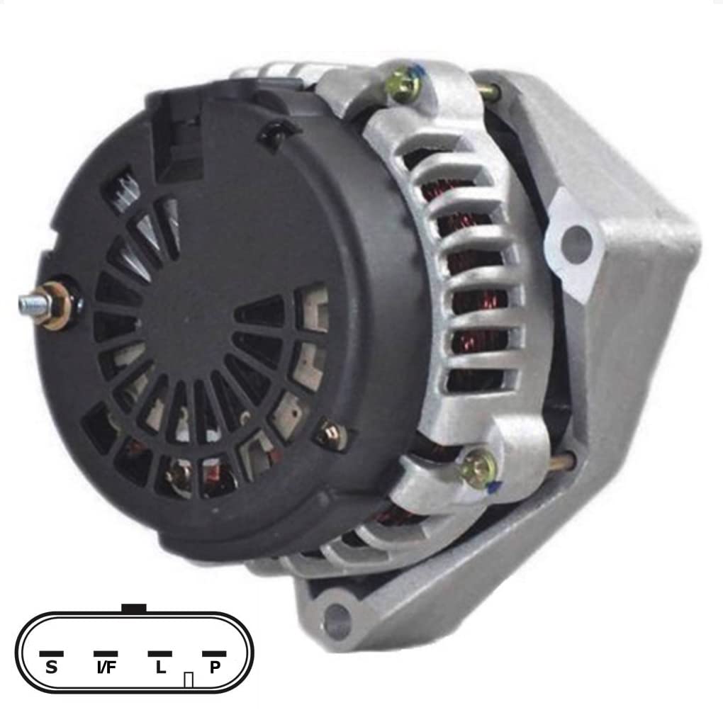 NEW 250 AMP HIGH OUTPUT ALTERNATOR FITS VARIOUS CHEVY TRUCKS SILVERADO SUBURBAN 2002-2006 4.3L 4.8L 5.3L 5.7L 6.0L 6.5L 6.6L 8.1L WITH 4 PIN REGULATOR PLUG CONNECTOR ONLY!