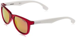 carrera carrerino 20 rectangular sunglasses, white pink gold/pink, 46mm, 17mm