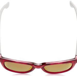 Carrera CARRERINO 20 Rectangular Sunglasses, White Pink Gold/Pink, 46mm, 17mm