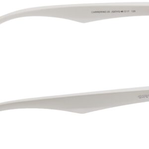 Carrera CARRERINO 20 Rectangular Sunglasses, White Pink Gold/Pink, 46mm, 17mm